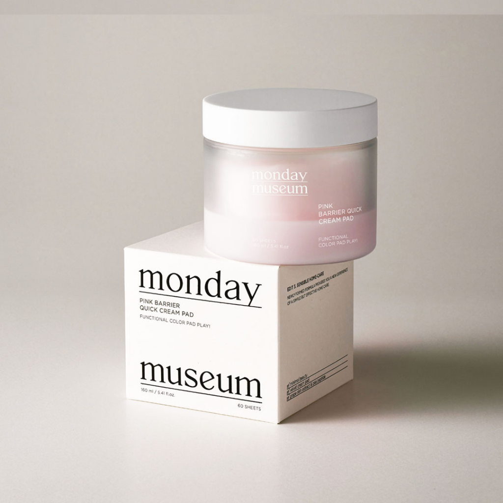[Monday Museum] Pink Barrier Quick Cream Pad | wid.ubeauty
